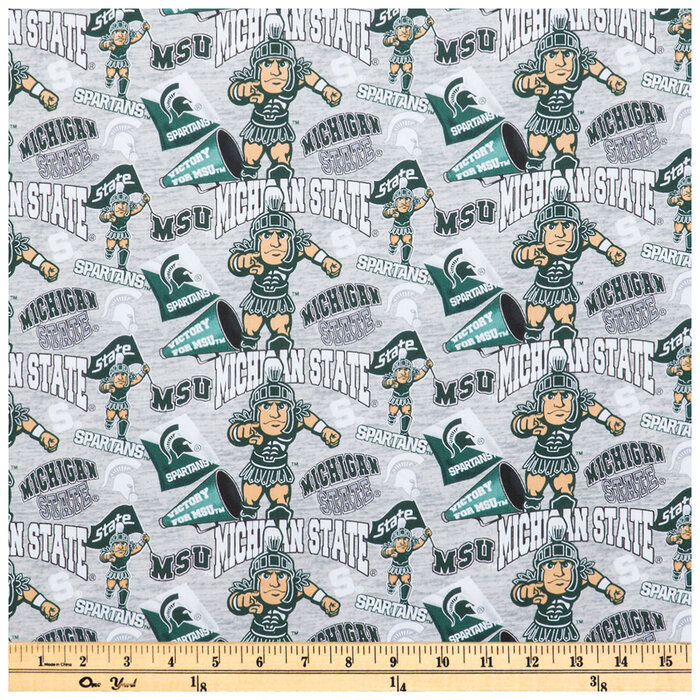 Michigan State Collegiate Fabric | Hobby Lobby | 953059