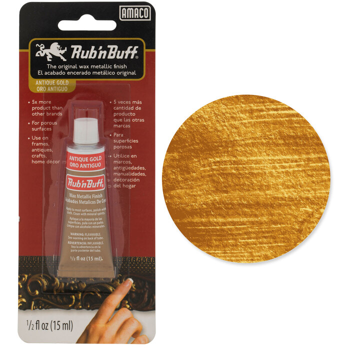 Rub 'N Buff Metallic Wax Finish | Hobby Lobby