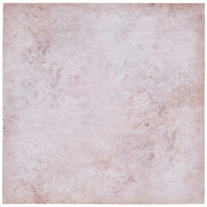 Pink Layered Floral Scrapbook Paper - 12" x 12" | Hobby Lobby | 2186021