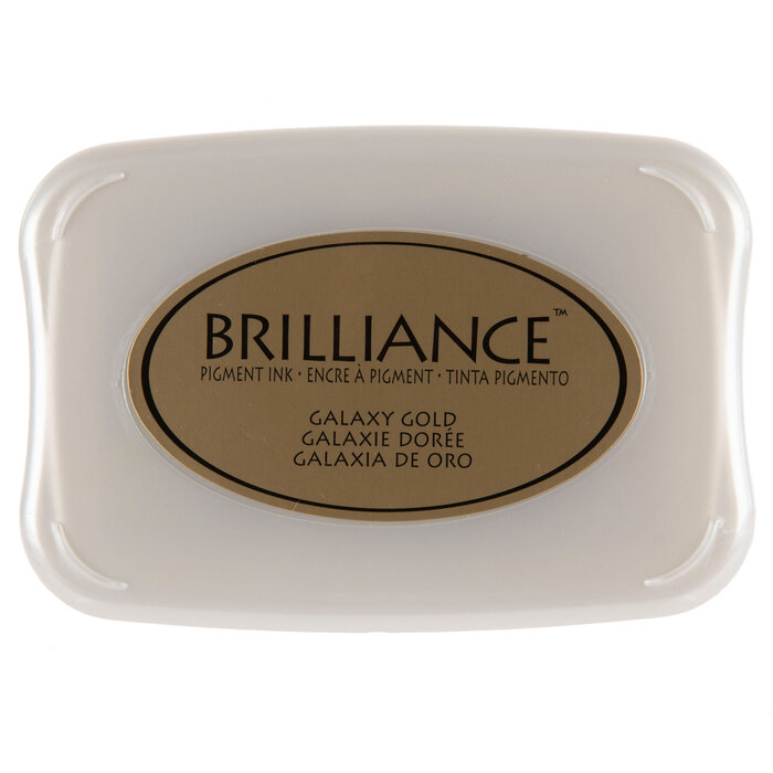 Galaxy Gold Brilliance Pigment Ink Pad | Hobby Lobby | 1919885