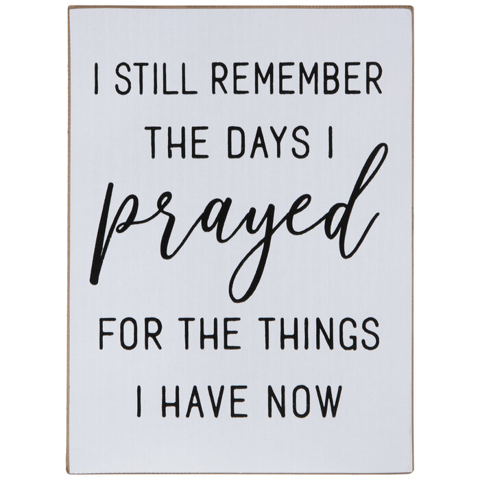 I Still Remember Wood Decor | Hobby Lobby | 2177525