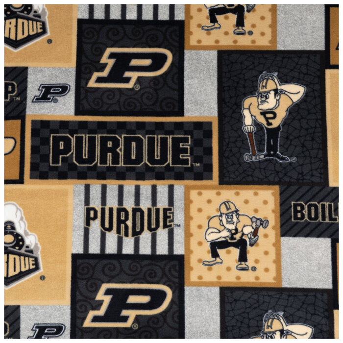 Purdue Block Collegiate Fleece Fabric | Hobby Lobby | 953919