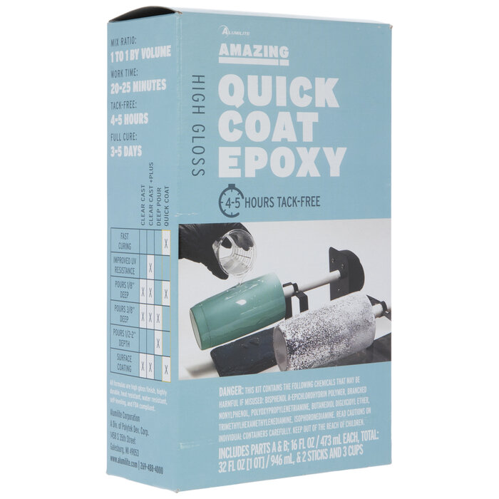 High Gloss Amazing Quick Coat Epoxy Kit | Hobby Lobby | 2103349