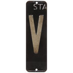 License Plate Letter Metal Sign - V | Hobby Lobby | 1789528
