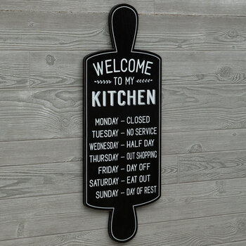 Welcome To My Kitchen Wood Wall Decor | Hobby Lobby | 2178531