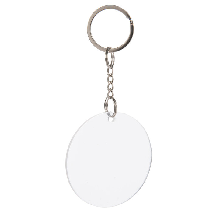 Circle Blank Acrylic Keychains | Hobby Lobby | 2202893