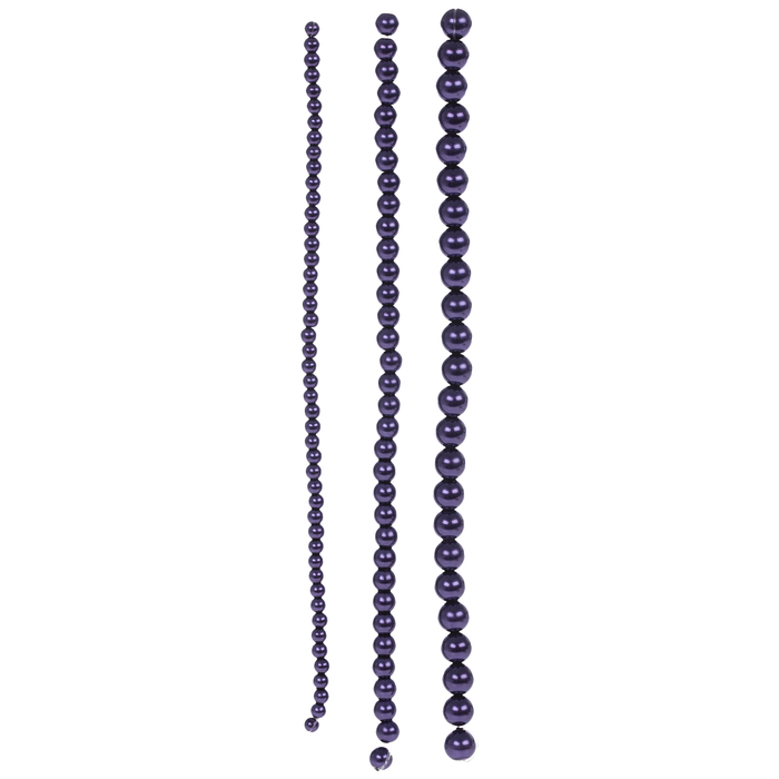 Purple Glass Pearl Bead Strands | Hobby Lobby | 1811405
