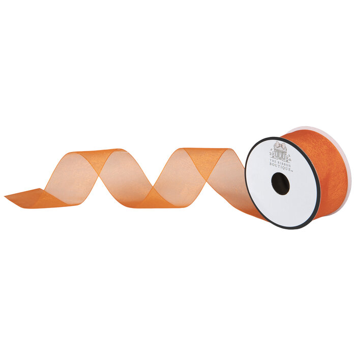 Orange Organza Ribbon - 1 1/2" | Hobby Lobby | 2214807