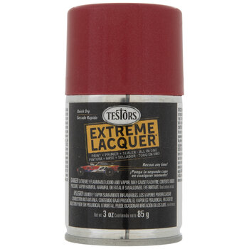 Revving Red Testors Extreme Lacquer Spray Paint | Hobby Lobby | 317669