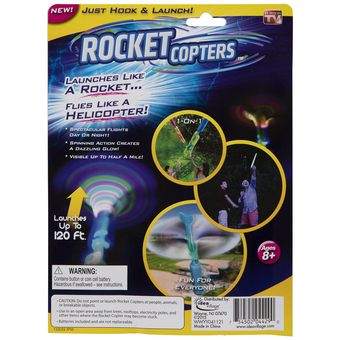 Light Up Rocket Copters | Hobby Lobby | 1888072