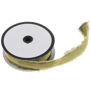 Green Frayed Edge Velvet Trim - 7/8" | Hobby Lobby | 2092328