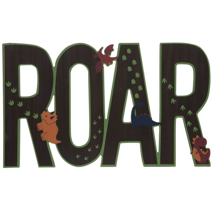 Roar Dinosaurs Wood Wall Decor | Hobby Lobby | 2064269