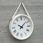 White Beaded Wall Clock | Hobby Lobby | 2187953
