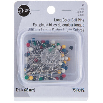 Long Color Ball Pins - Size 24 | Hobby Lobby | 304915