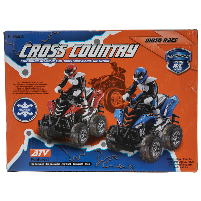 Cross Country Remote Control ATV | Hobby Lobby | 1850924