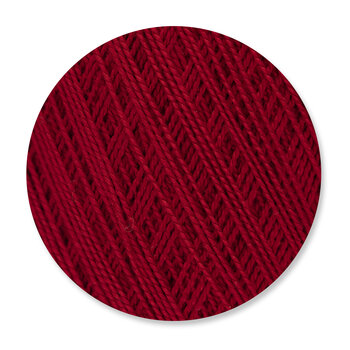 Cherry Red Artiste Acrylic Crochet Thread | Hobby Lobby | 545756