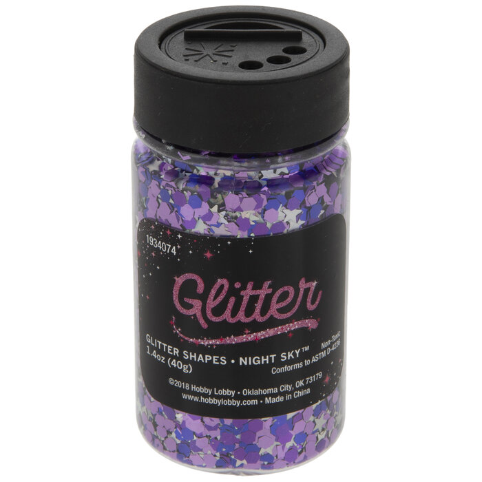 Night Sky Glitter Shapes | Hobby Lobby | 1934074