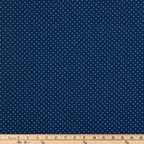 Mini Plus Navy Cotton Calico Fabric | Hobby Lobby | 1985340