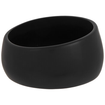Matte Black Flower Pot With Slanted Rim | Hobby Lobby | 1758689