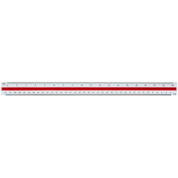 Pacific Arc Triangular Engineer Scale - 12" | Hobby Lobby | 569004