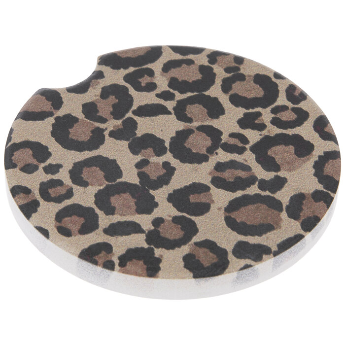 Leopard Print Car Coaster | Hobby Lobby | 2170082