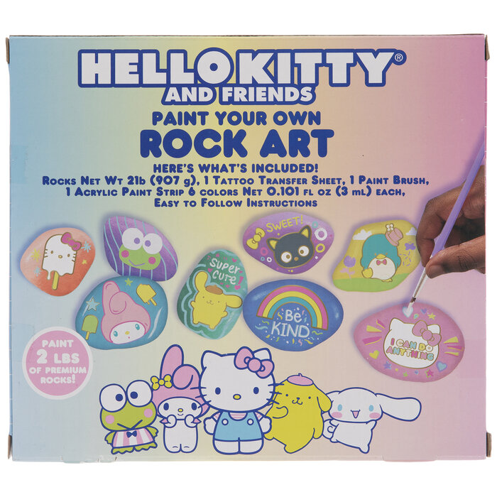 Hello Kitty Paint Your Own Rock Art Kit | Hobby Lobby | 2270213