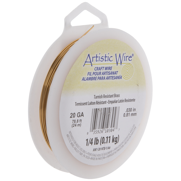 Non-Tarnish Artistic Wire - 20 Gauge | Hobby Lobby | 1914225