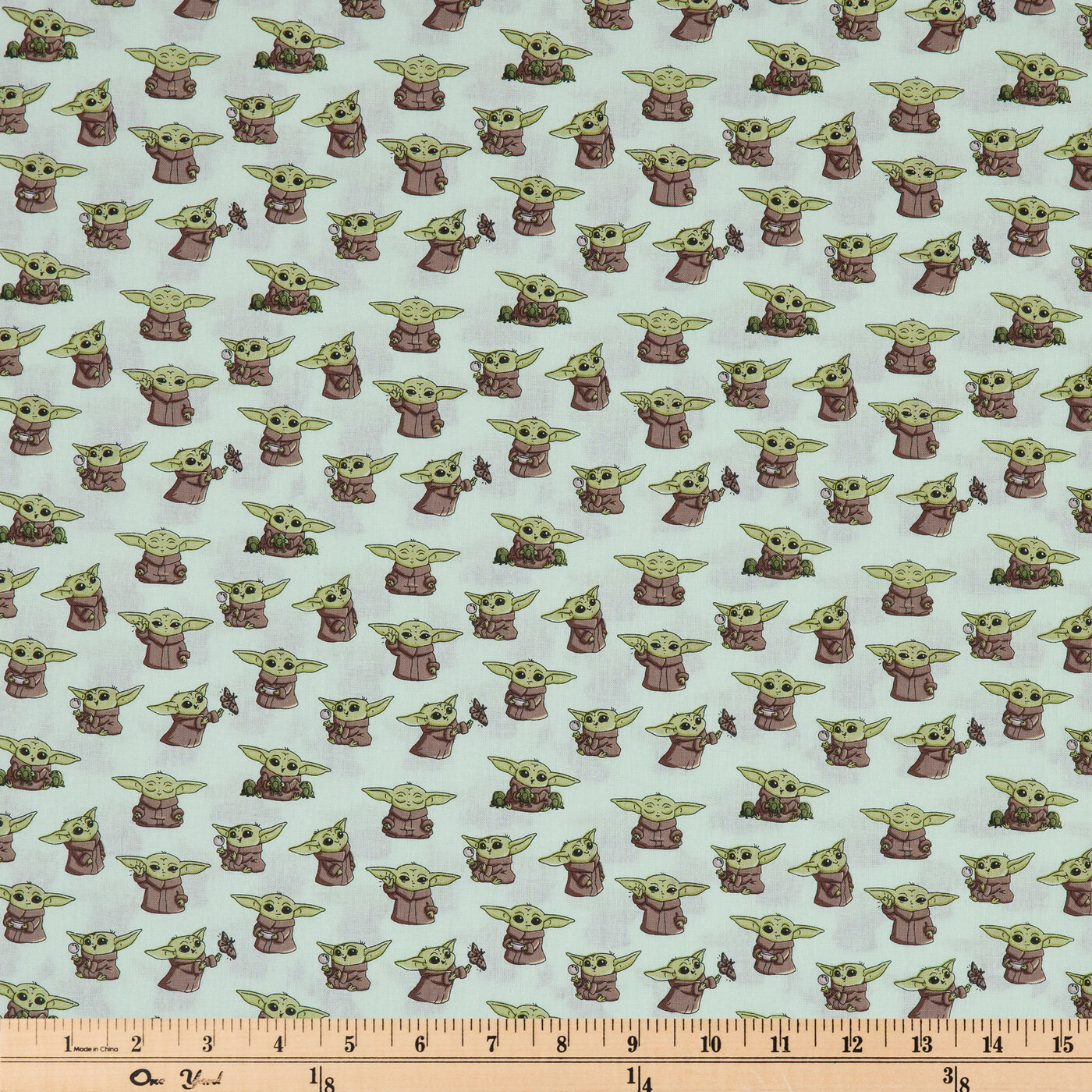 Star Wars Baby Yoda Mandalorian fabric movie fabric licensed fabric The ...
