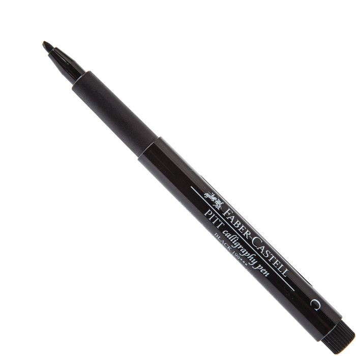 Black Faber-Castell PITT Artist Chisel Tip Pen - 2.5mm | Hobby Lobby ...