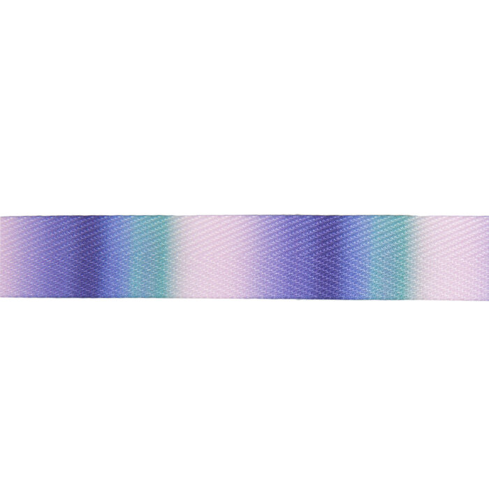 Purple & Turquoise Ombre Twill Ribbon - 5/8" | Hobby Lobby | 2222453