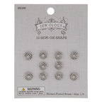Nickel Sew-On Snaps - 5/16" | Hobby Lobby | 305300