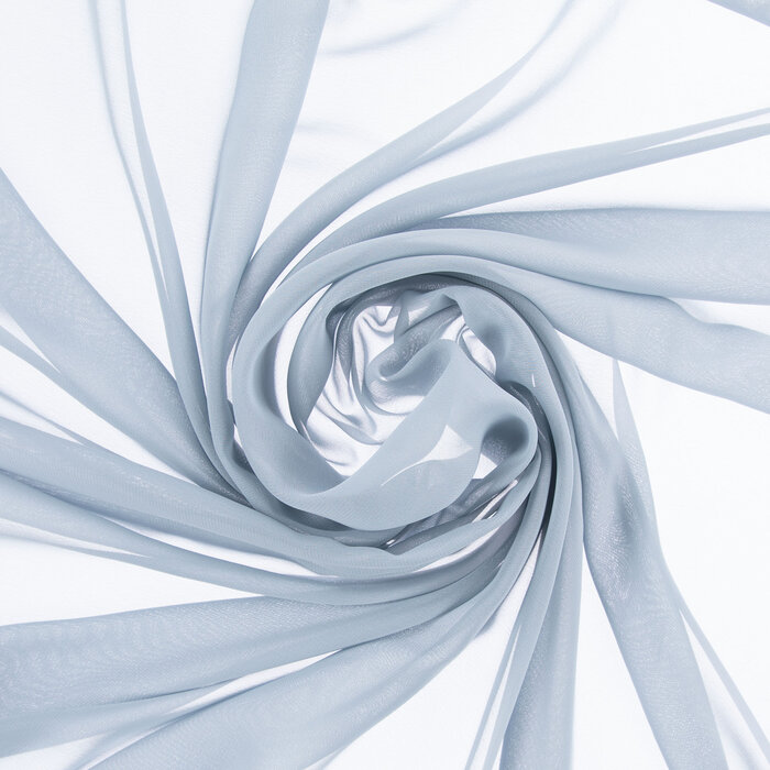 Dusty Blue Poly Chiffon Fabric | Hobby Lobby | 2133478