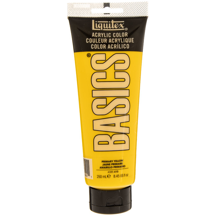 Primary Yellow Liquitex Basics Acrylic Color - 8.45 Ounce | Hobby Lobby ...