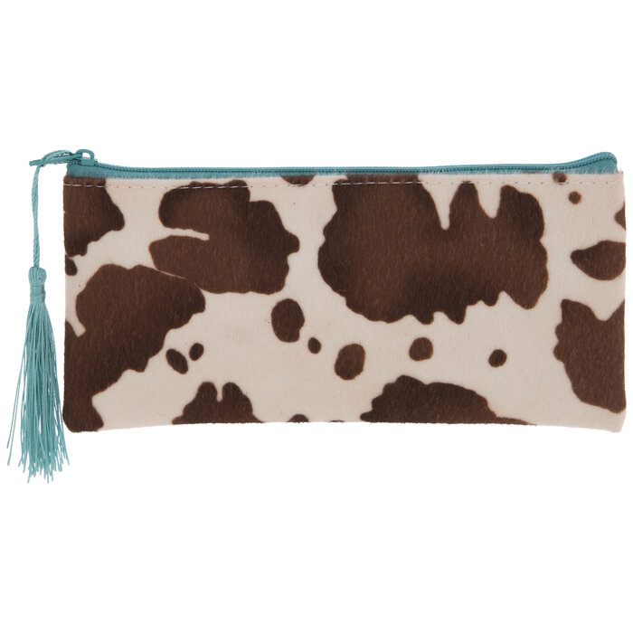 Cow Print Calf Hair Pouch | Hobby Lobby | 2146298