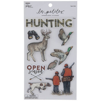 Hunting 3D Stickers | Hobby Lobby | 260604