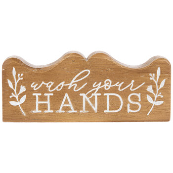 Wash Your Hands Wood Decor | Hobby Lobby | 2174753