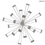 Silver Faceted Geometric Metal Wall Decor | Hobby Lobby | 2186997