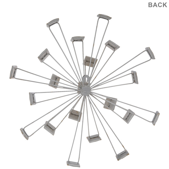 Silver Faceted Geometric Metal Wall Decor | Hobby Lobby | 2186997