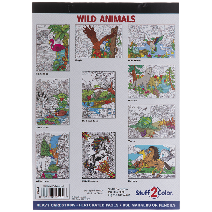 Wild Animals Coloring Posters | Hobby Lobby | 666370