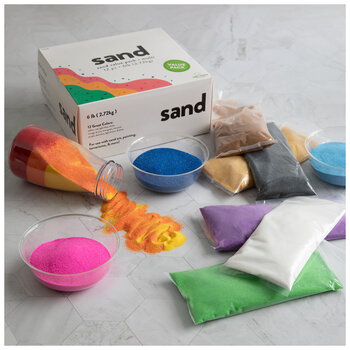 Multi-Color Craft Sand Value Pack | Hobby Lobby | 610915
