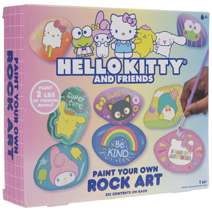Hello Kitty Paint Your Own Rock Art Kit | Hobby Lobby | 2270213