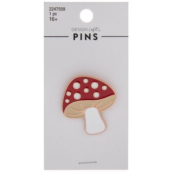 Mushroom Enamel Pin | Hobby Lobby | 2247559