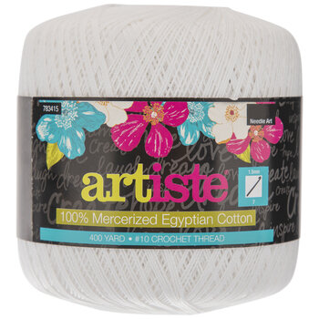 Porcelain Artiste Cotton Crochet Thread | Hobby Lobby | 783415