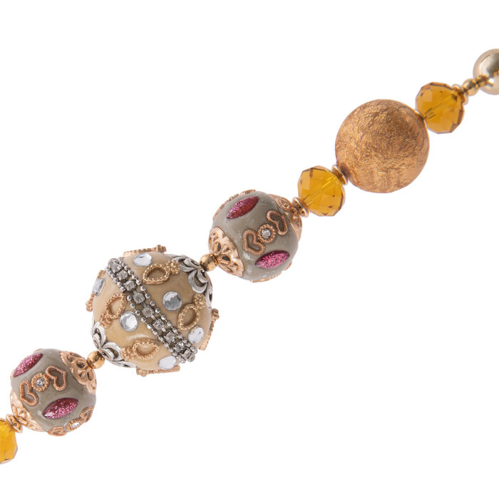 Tan Mixed Media Bead Strand | Hobby Lobby | 1411859