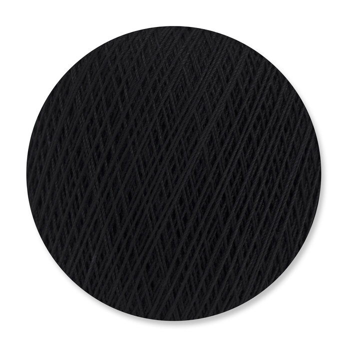 Coal Black Artiste Cotton Crochet Thread | Hobby Lobby | 783662