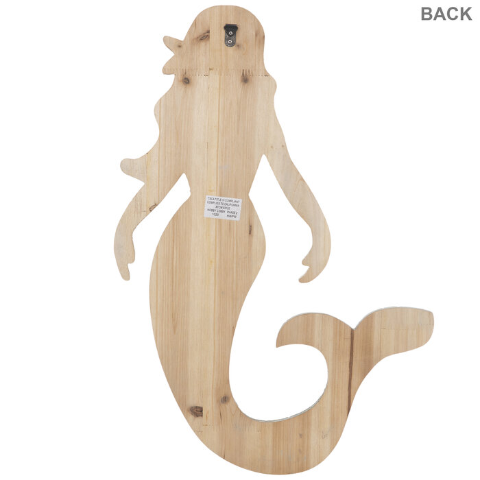 Distressed Mermaid Wood Wall Decor | Hobby Lobby | 1948496