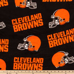 NFL Cleveland Browns Fleece Fabric | Hobby Lobby | 955138