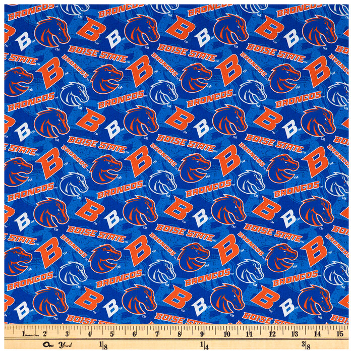 Boise State Allover Collegiate Cotton Fabric | Hobby Lobby | 951590