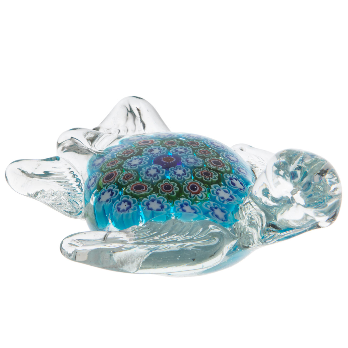 Home & Living Glass Sea Turtle Paperweight Blown Glass Turtle Figurine ...