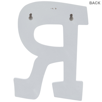 White Letter Wood Wall Decor - R | Hobby Lobby | 798314